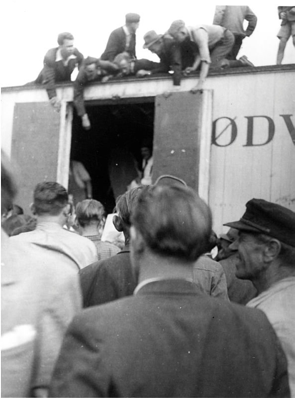 B90801_Køduddeling, besættelsen 2.7.1944.tif | | FotoWeb 8.0